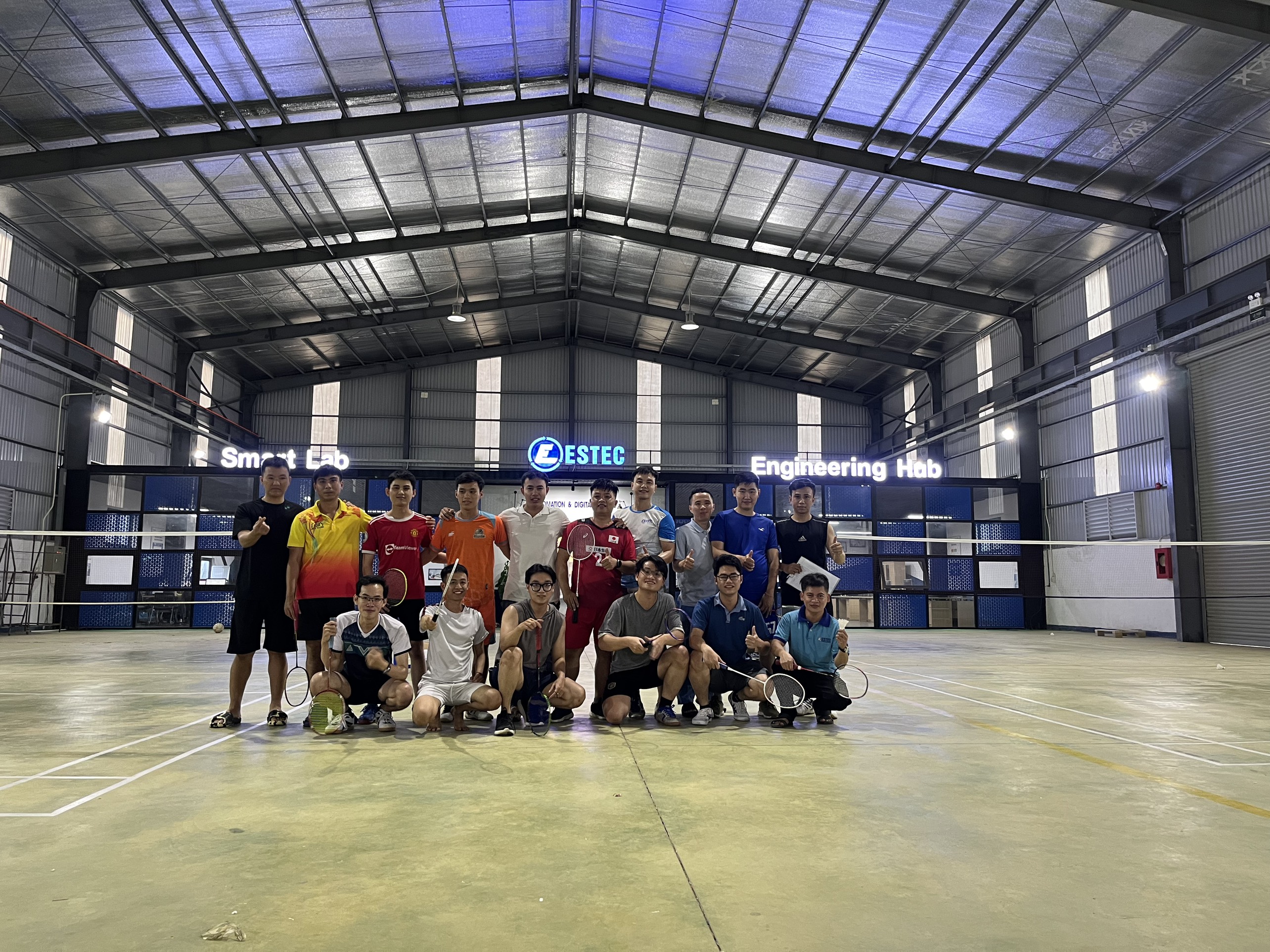 ESTEC MAINTAINS REGULAR SPORTS ACTIVITIES FOR EMPLOYEES